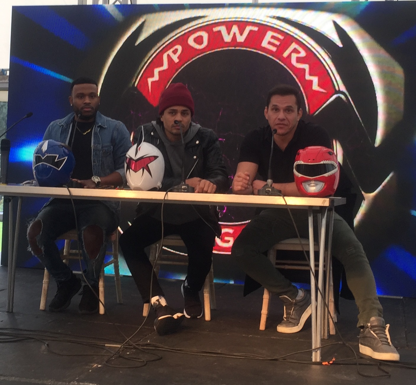 The Power Rangers @ Isle of Wight Comic Con! | Jody Neil Ruth